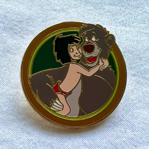 Disney | Accessories | Disney Best Friends Baloo And Mowgli Pin | Poshmark